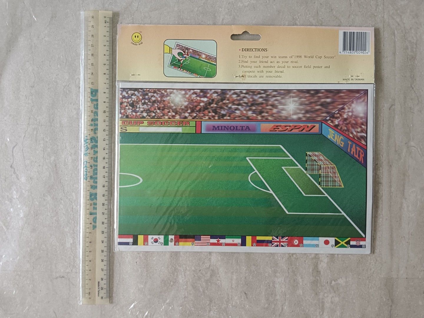 1998 World Cup Soccer Sticker Set, Hobbies & Toys, Toys & Games on ...