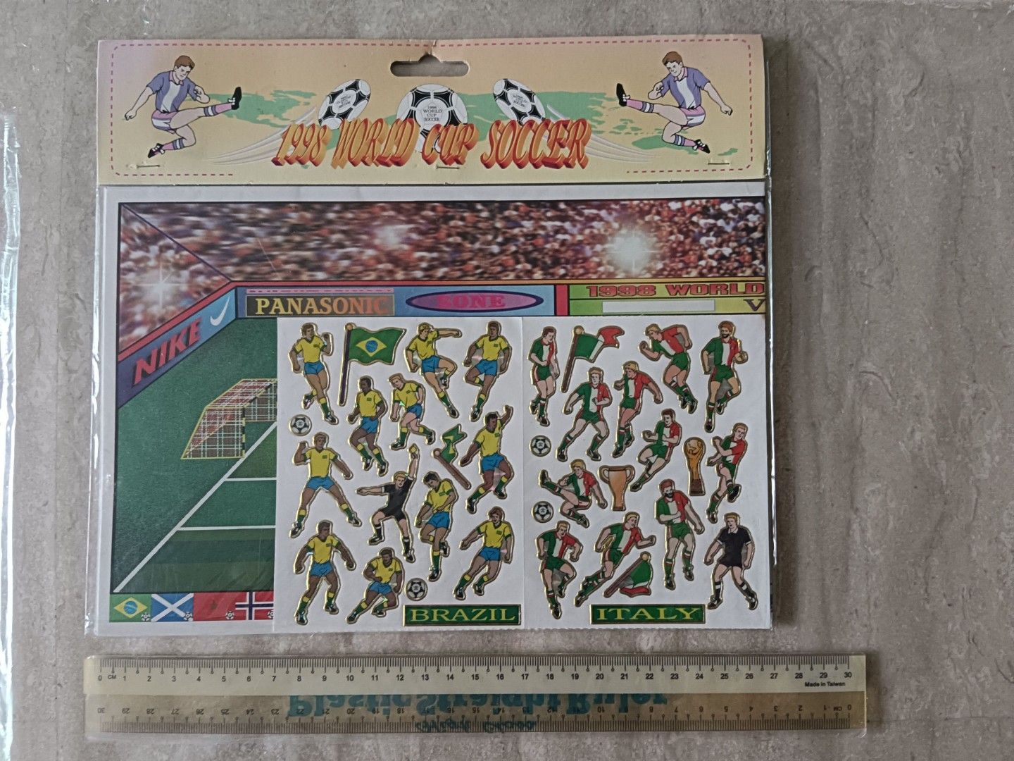 1998 World Cup Soccer Sticker Set, Hobbies & Toys, Toys & Games on ...