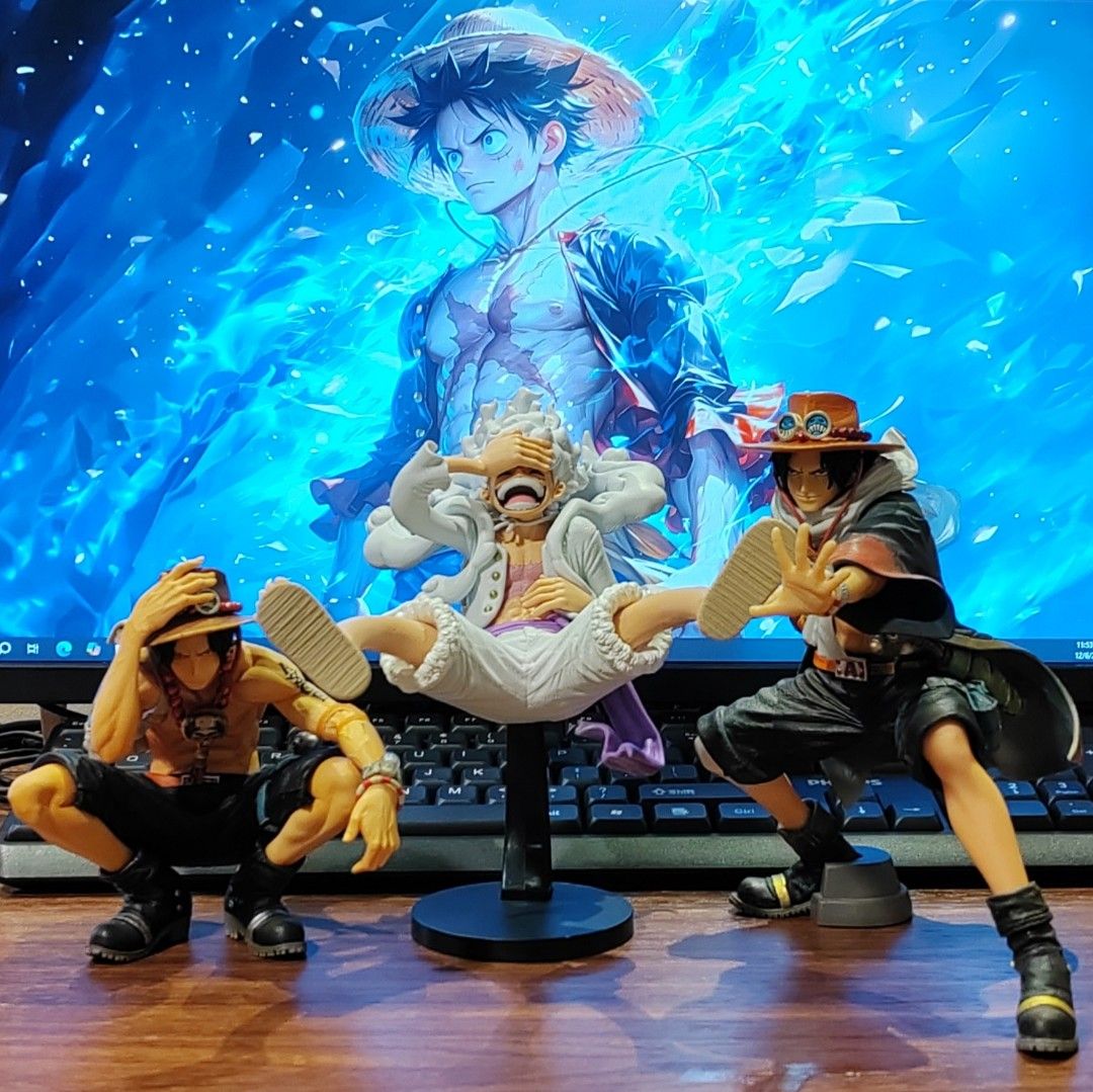 [3 FOR $90] One Piece Figurines / Figures / Anime - Monkey D Luffy ...