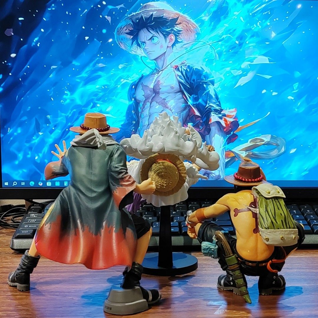 [3 FOR $90] One Piece Figurines / Figures / Anime - Monkey D Luffy ...