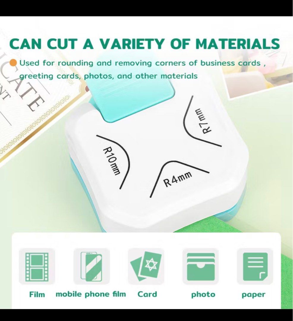 3-in-1 Paper Corner Cutter, Hobbies & Toys, Stationery & Craft, Craft ...