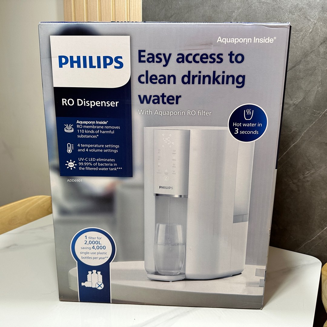 全新 Philips 飛利浦ADD6901H RO 即熱式純淨飲水機, 家庭電器, 廚房電器, 濾水器及飲水機 - Carousell