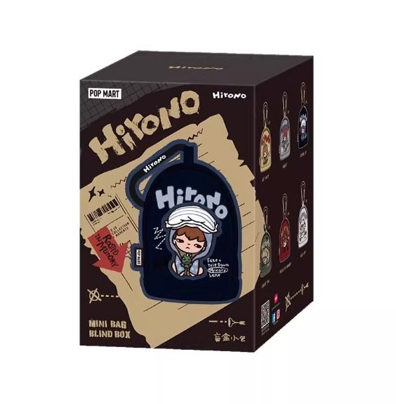 👜 POP MART Hirono Echo Series – Back Off (Mini Bag / Key Case / Coin ...