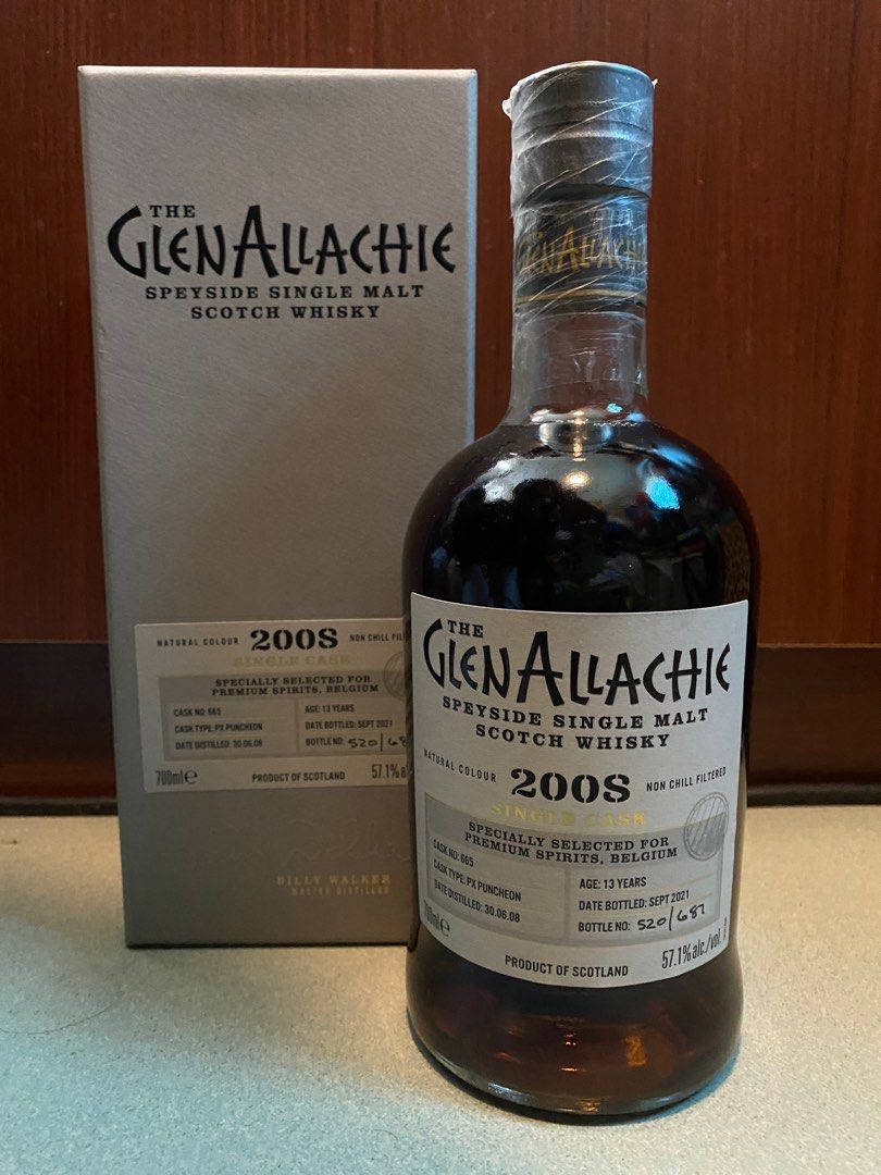 520靚號碼《現貨 WB 89.62pts 》The GlenAllachie 2008/2021 Premium Spirits ...