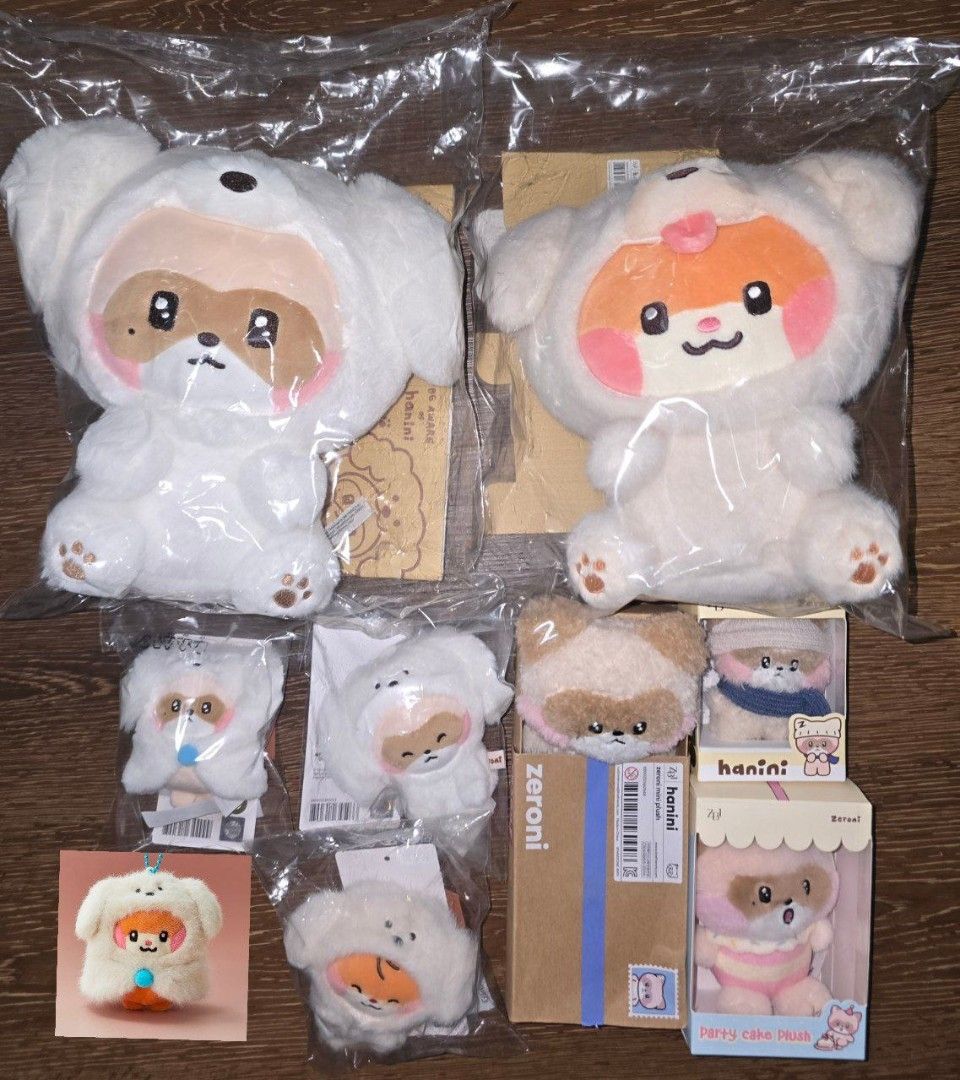 🐼🐹 [WTS +INCOMING] ZEROBASEONE HANINI BININI SET FLUFFY WONDERLAND ...