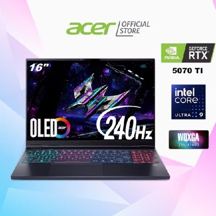 Acer Predator 16" OLED Gaming Laptop RTX 5070 Ti, Computers & Tech ...
