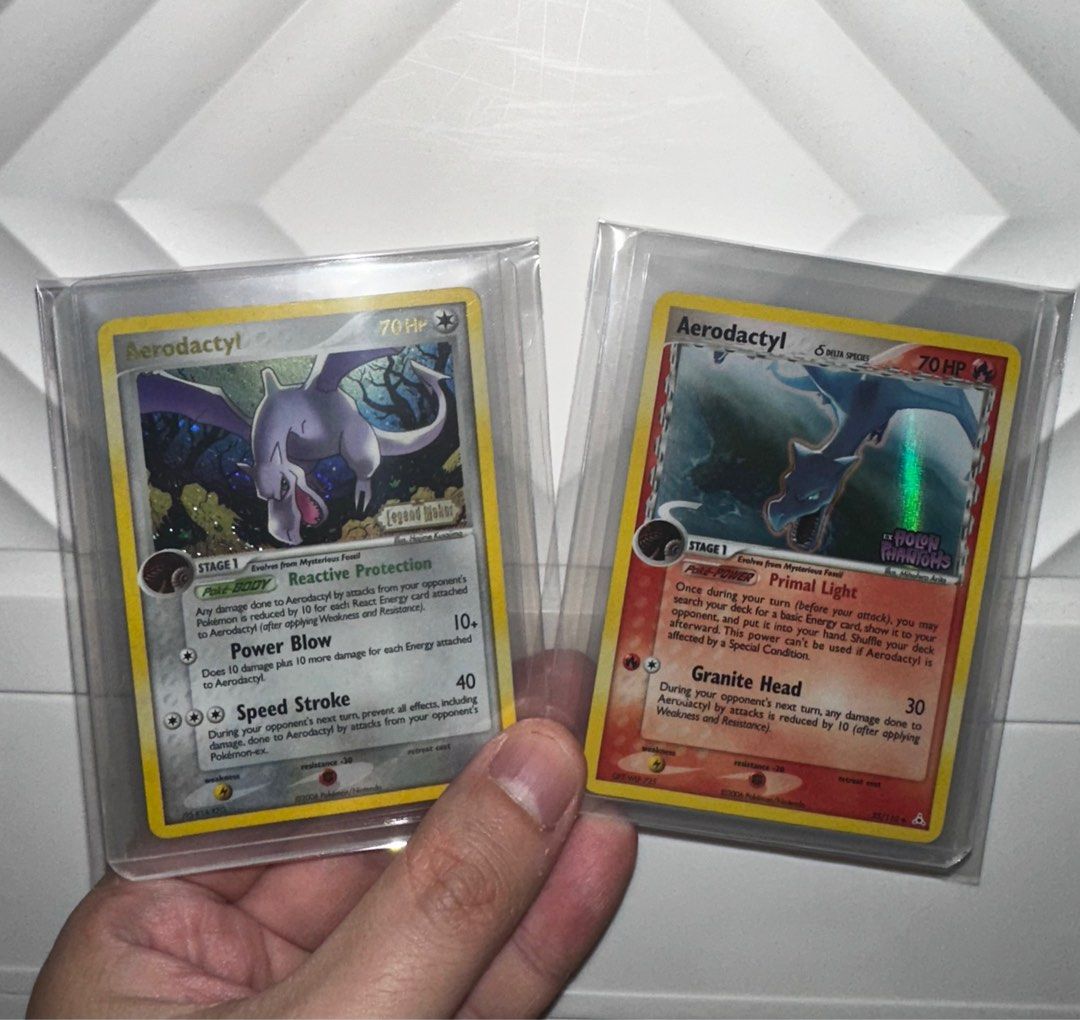 Aerodactyl Holon Phantoms and Legend Makers [Reverse Holo], Hobbies ...