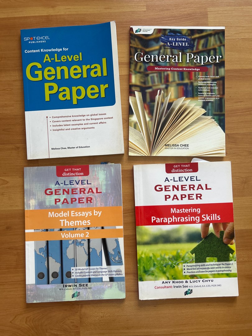 A-Level General Paper Study Books, Hobbies & Toys, Books & Magazines ...
