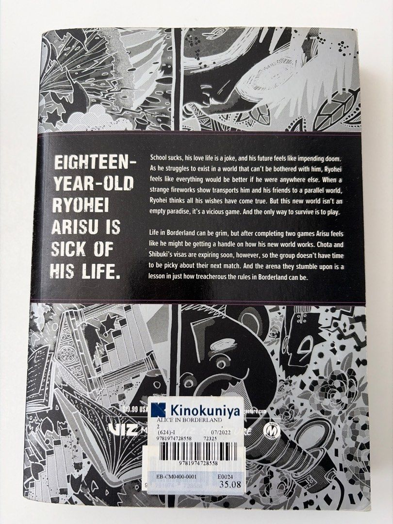 Alice in Borderland Volume 2 Manga, Hobbies & Toys, Books & Magazines ...