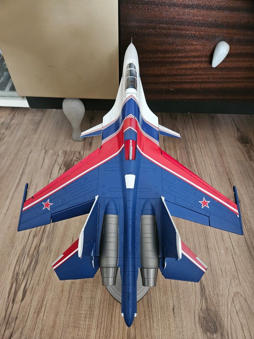 Alloy 1/48 SU-30 Flanker Russian Knights Team Model Airplane, Hobbies ...