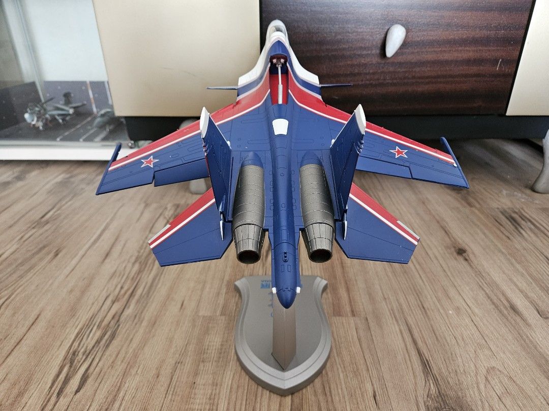 Alloy 1/48 SU-30 Flanker Russian Knights Team Model Airplane, Hobbies ...
