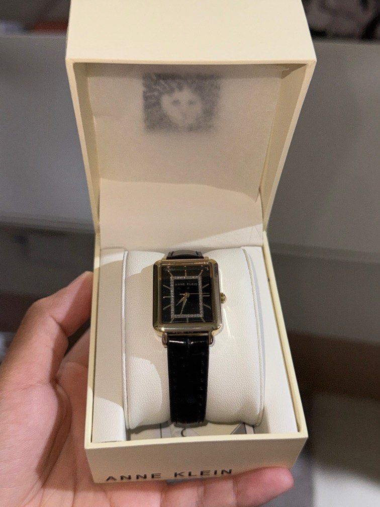 Anne Klein Rectangular Watch, Women's Fashion, Watches & Accessories ...