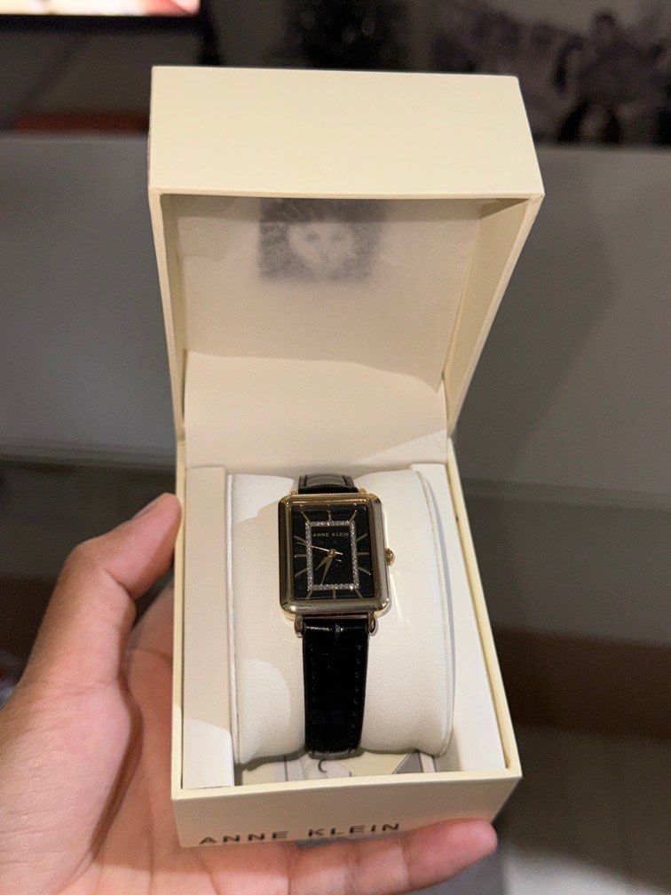 Anne Klein Rectangular Watch, Women's Fashion, Watches & Accessories ...