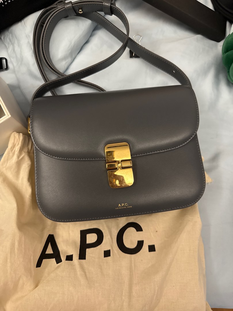 APC Grace Bag - Grey, Women's Fashion, Bags & Wallets, Shoulder Bags on ...