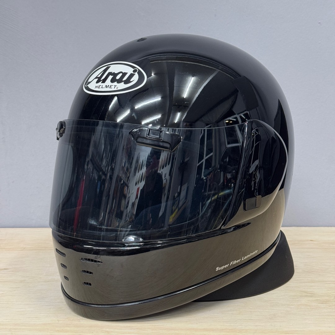 Arai Rapide R Glossy Black Size M 57-58cm Original Made In Japan Helmet ...