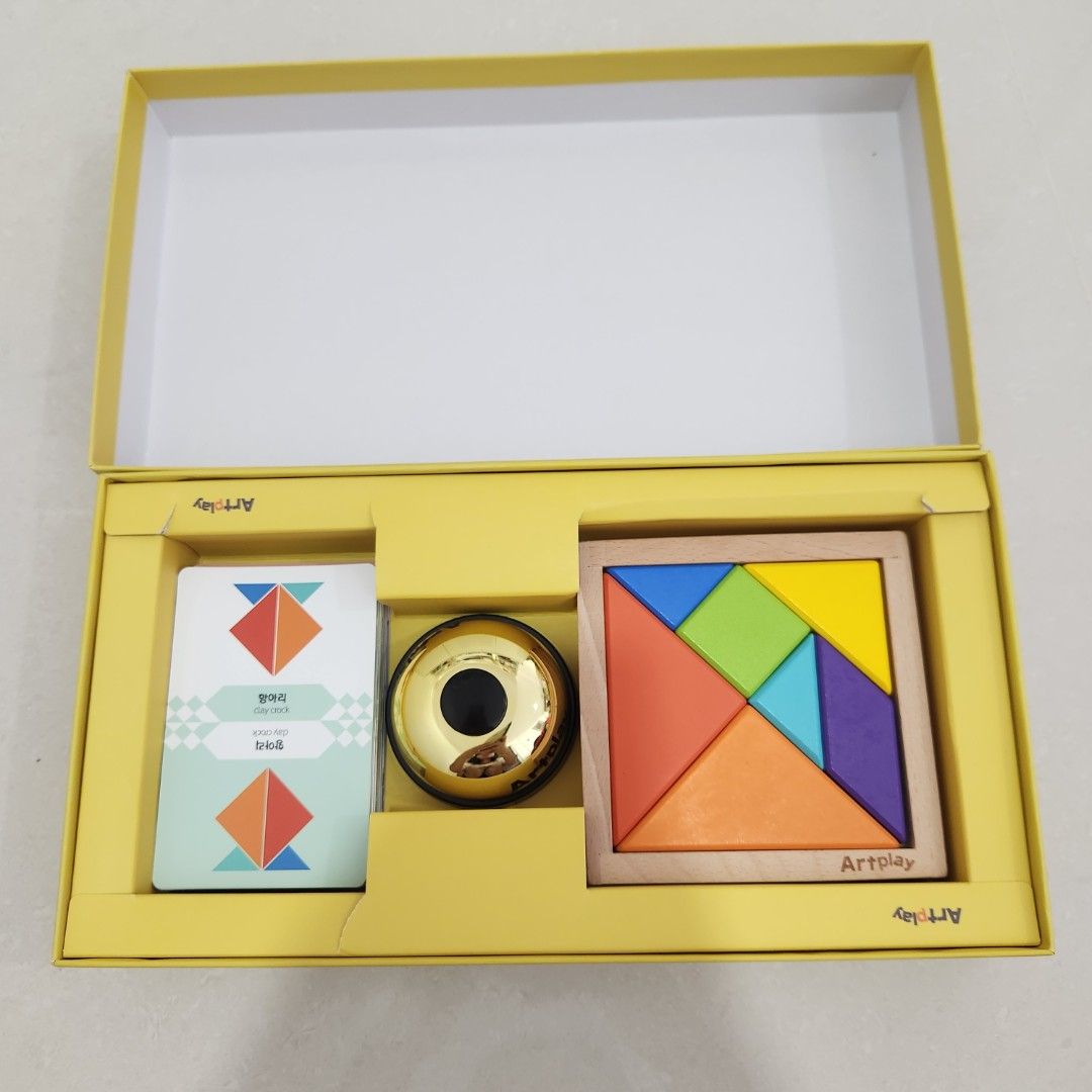 Art-play Tangram Puzzle Game, Hobbies & Toys, Toys & Games on Carousell