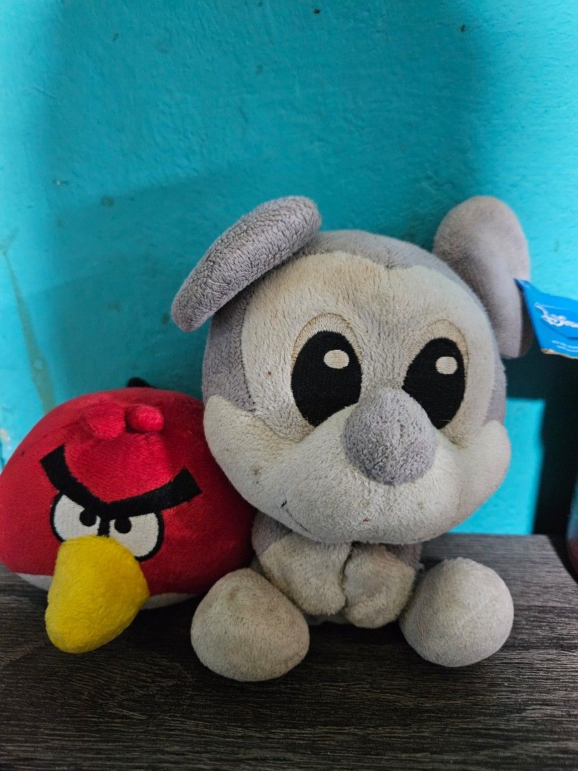 Assorted Plush Toys - Mickey Mouse, Bear, and Bunny, Hobbies & Toys ...