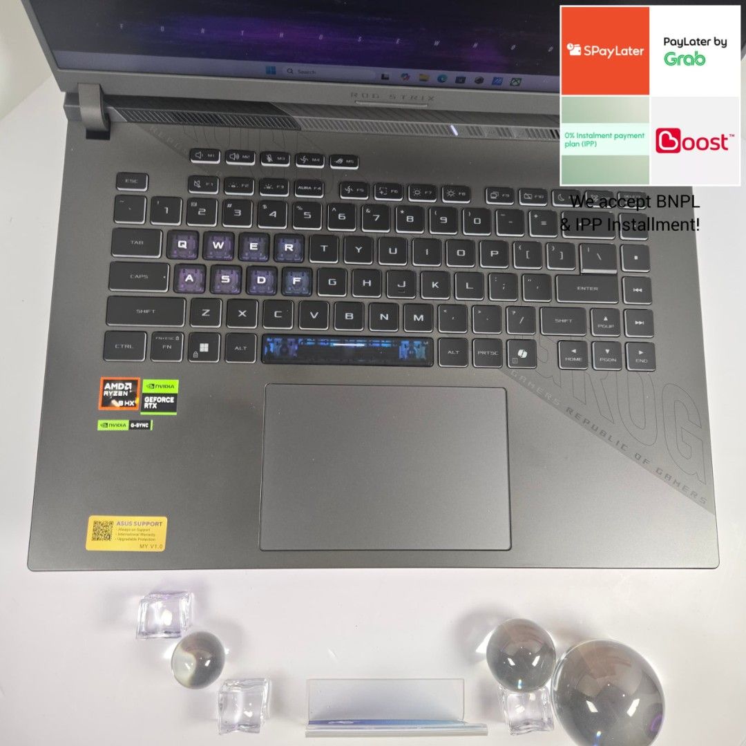 Asus ROG Strix G16 AI G614P-RRV012W | AMD Ryzen™ 9 8940HX | NVIDIA ...
