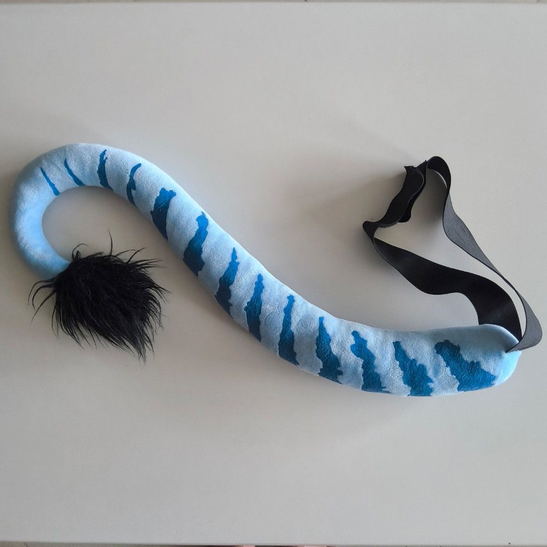 AVATAR Toy Blue and Black Costume Tail, Hobbies & Toys, Toys & Games on ...