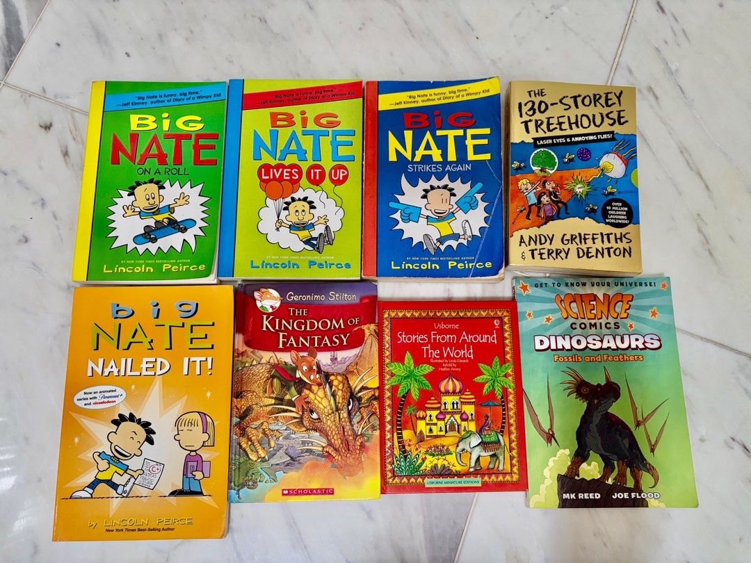 130-storey treehouse, Geronimo Stilton, Usborne, Science Comics books ...