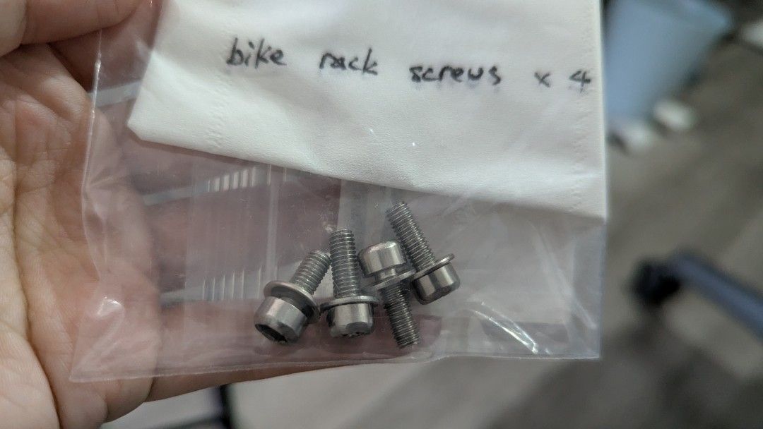 Bike Rack - Max 25kg Capacity, Sports Equipment, Bicycles & Parts, Parts & Accessories on Carousell