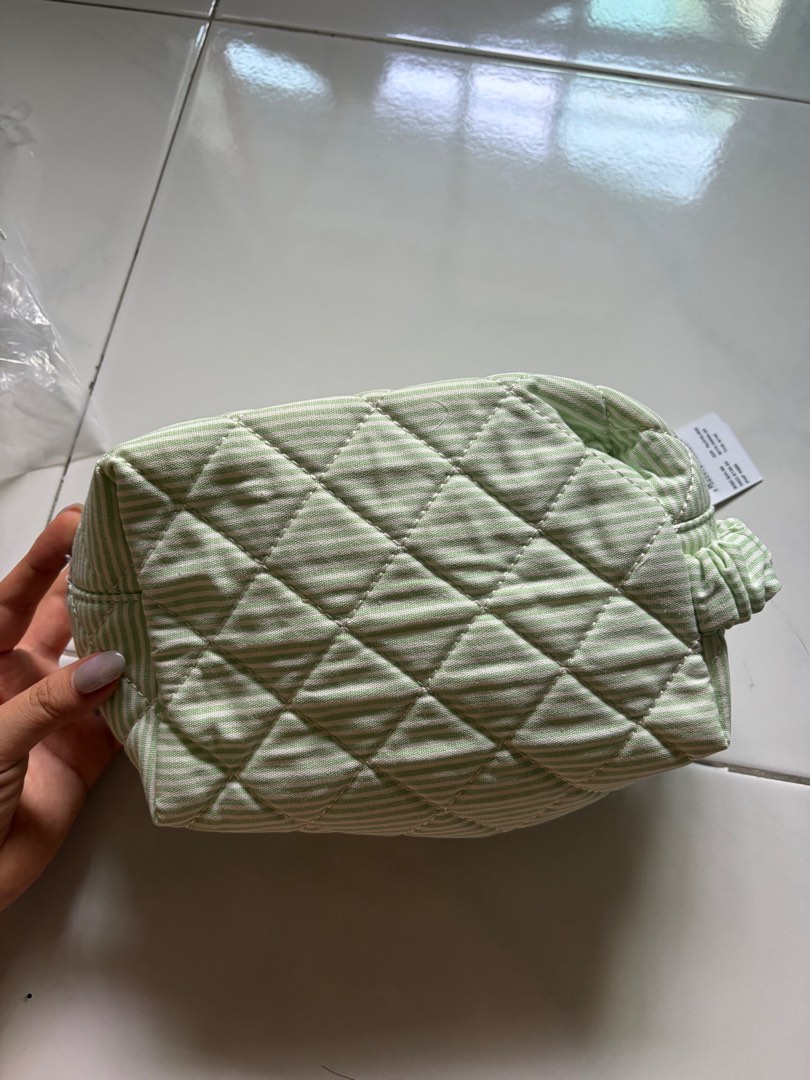 Body Cos Case - Green Pinstripe, Women's Fashion, Bags & Wallets ...