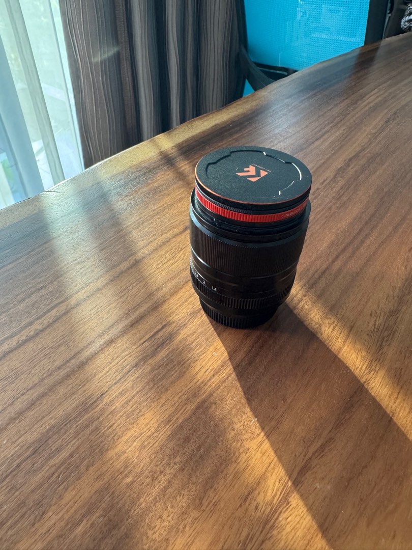 Camera Lens with bloom filter and magnetic cap, Photography, Lens ...