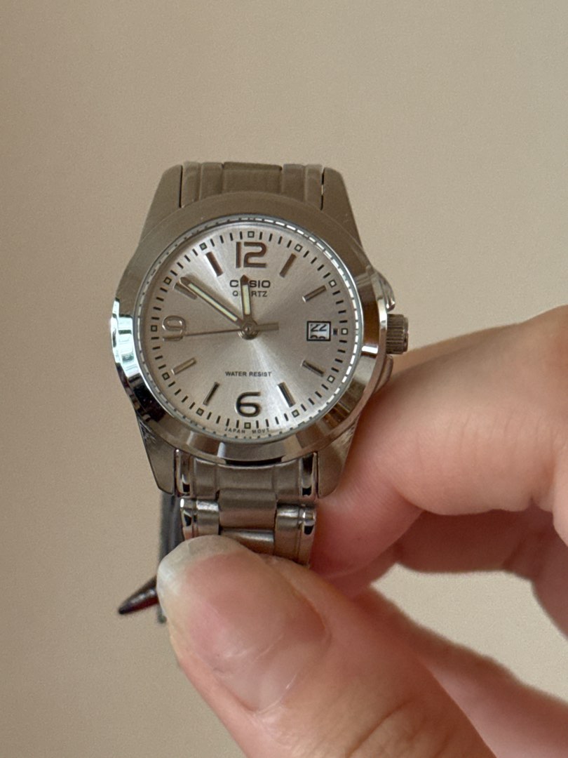Casio Quartz Watch ETP-1215, Women's Fashion, Watches & Accessories ...