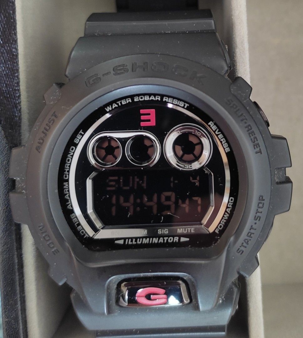 Casio x Eminem GD-X6900MNM-1DR G-Shock Digital Watch, Men's Fashion ...