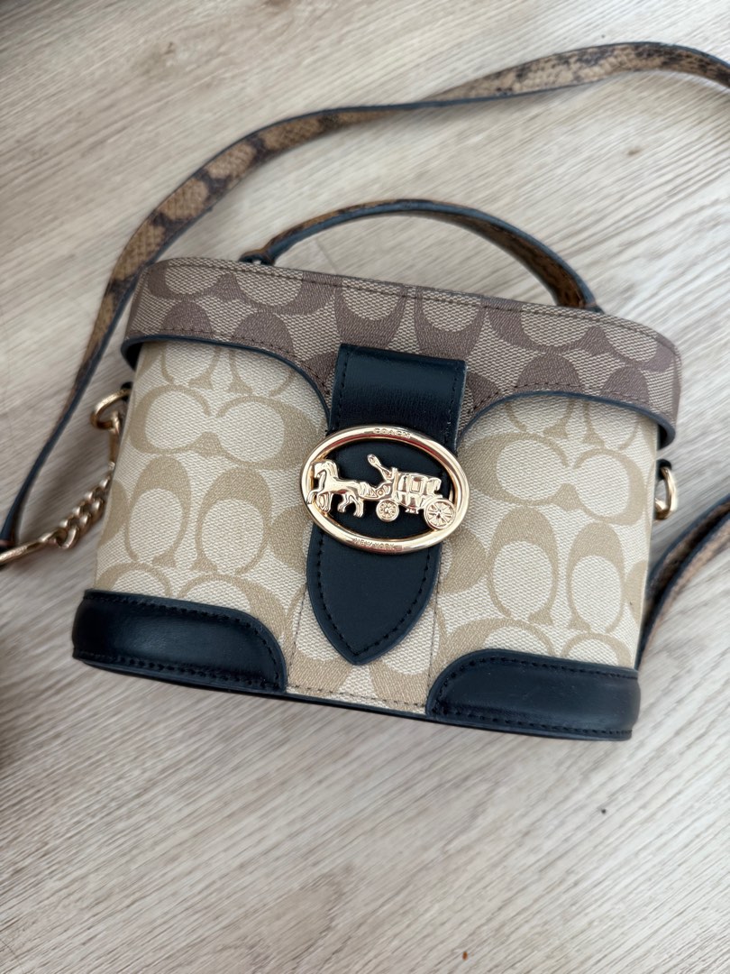 Coach Signature Vanity Case Crossbody Bag, Luxury, Bags & Wallets on ...