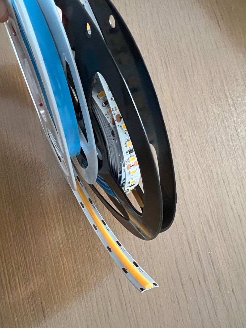 COB LED Strip Lights - 12V, Furniture & Home Living, Lighting & Fans, Lighting on Carousell
