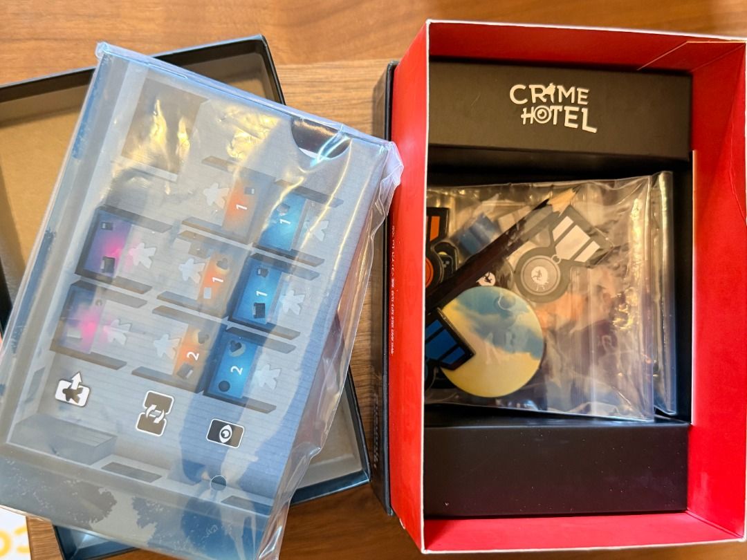Crime Hotel 酒店緝兇 Trick-taking 桌遊 boardgame 繁中正版, 興趣及遊戲, 玩具 & 遊戲類 ...