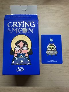 Cry Baby Crying to the Moon Series Figures (Moon Catcher), Hobbies ...