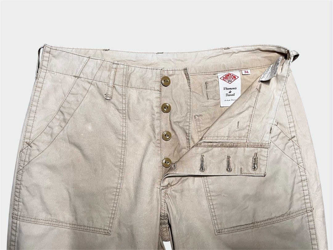 Danton Cinch Back Pants, Men's Fashion, Bottoms, Chinos on Carousell