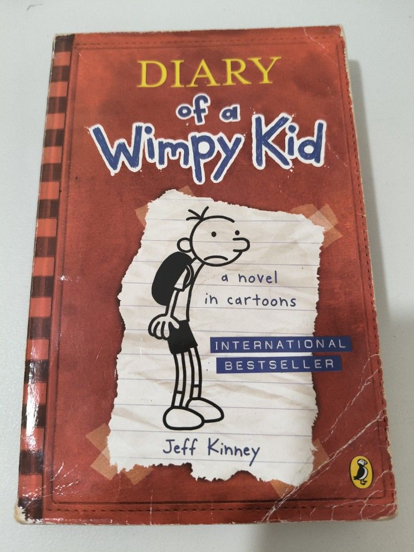 Diary of a Wimpy Kid - Jeff Kinney, Hobbies & Toys, Books & Magazines ...