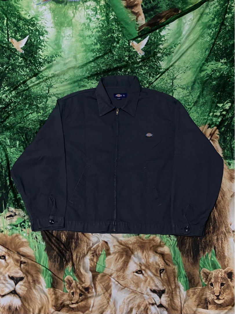 Dickies Unlined Eisenhower Charcoal Work Jacket not carhartt carpenter ...