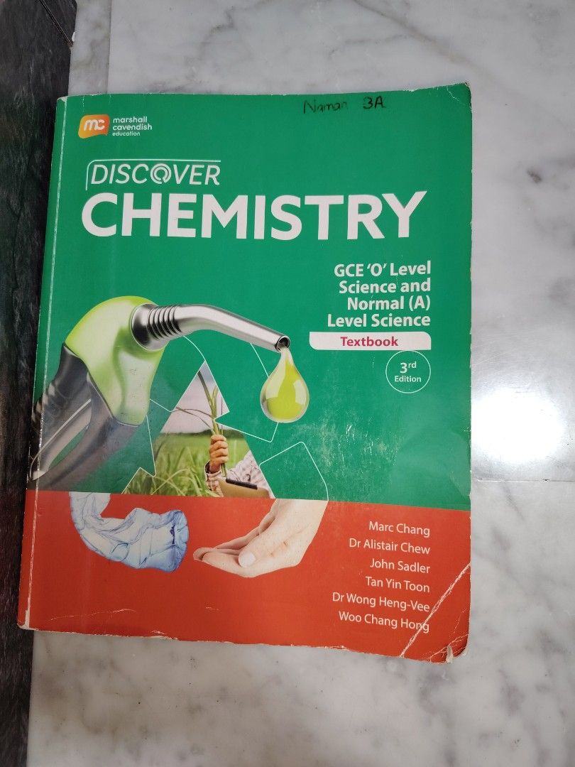 Discover Chemistry Textbook for GCE 'O' Level Science, Hobbies & Toys ...