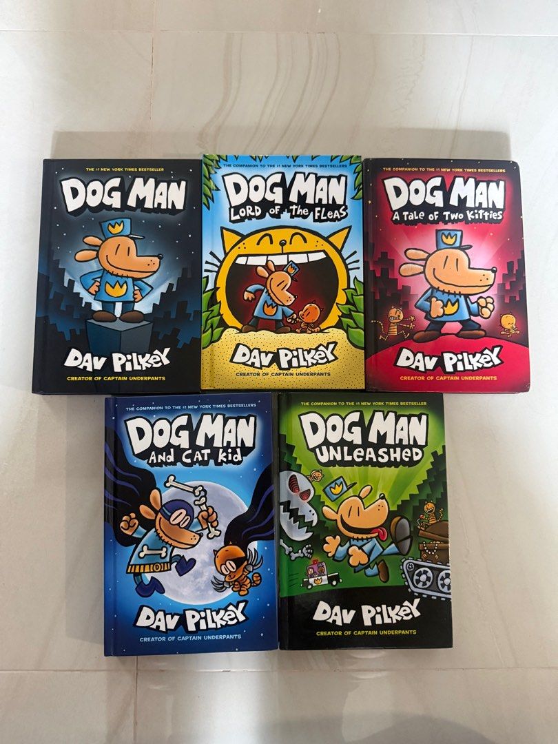 Dog Man Book Series by Dav Pilkey, Hobbies & Toys, Books & Magazines ...