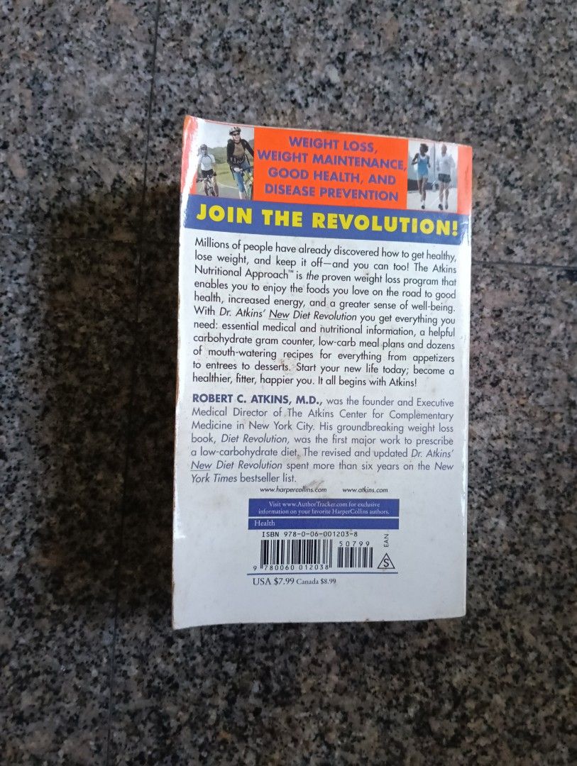 Dr. Atkins' New Diet Revolution Book, Hobbies & Toys, Books & Magazines ...