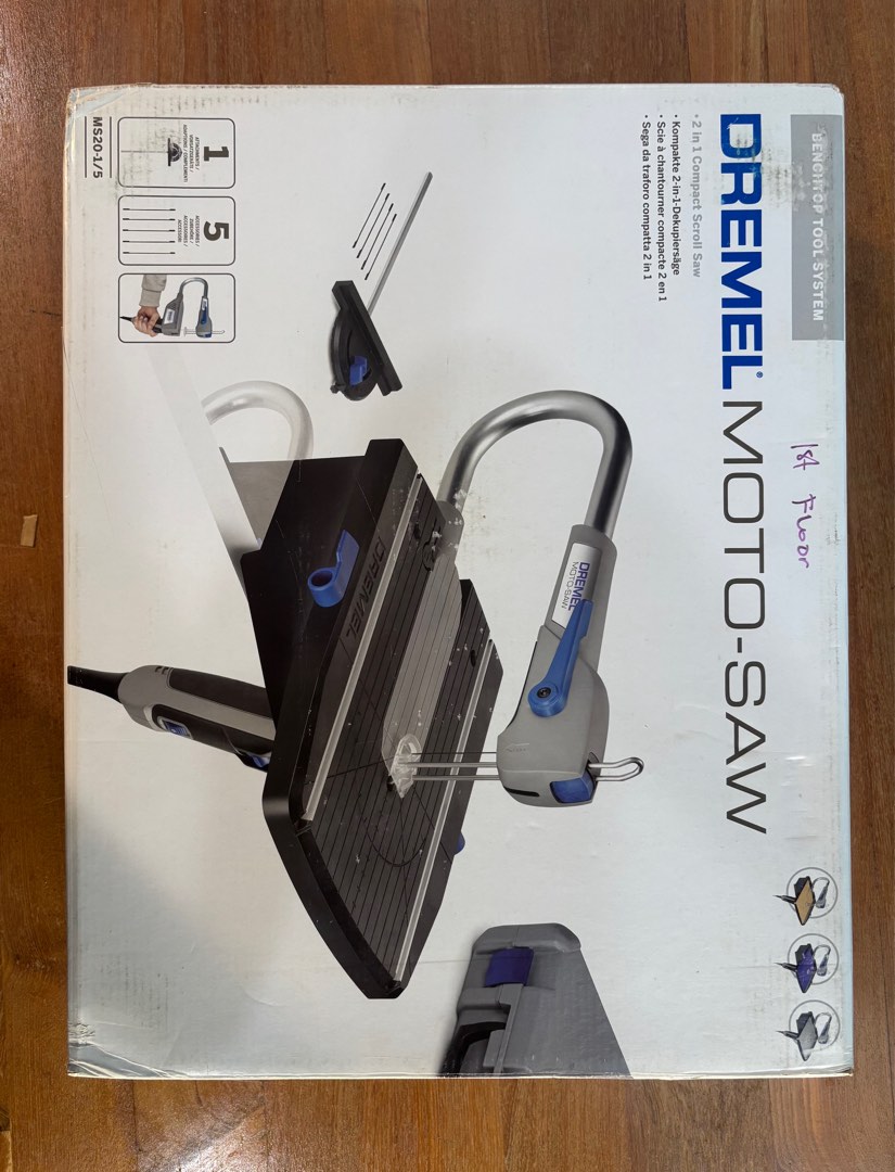 Dremel Moto-Saw 2-in-1 Compact Scroll Saw, Hobbies & Toys, Stationery ...