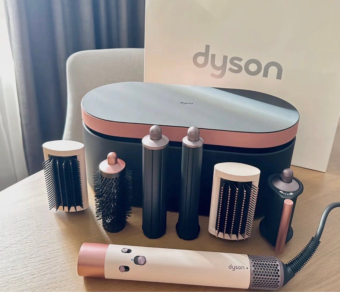 Dyson Airwrap - Ceramic Pink/ Rose gold, Beauty & Personal Care, Hair ...