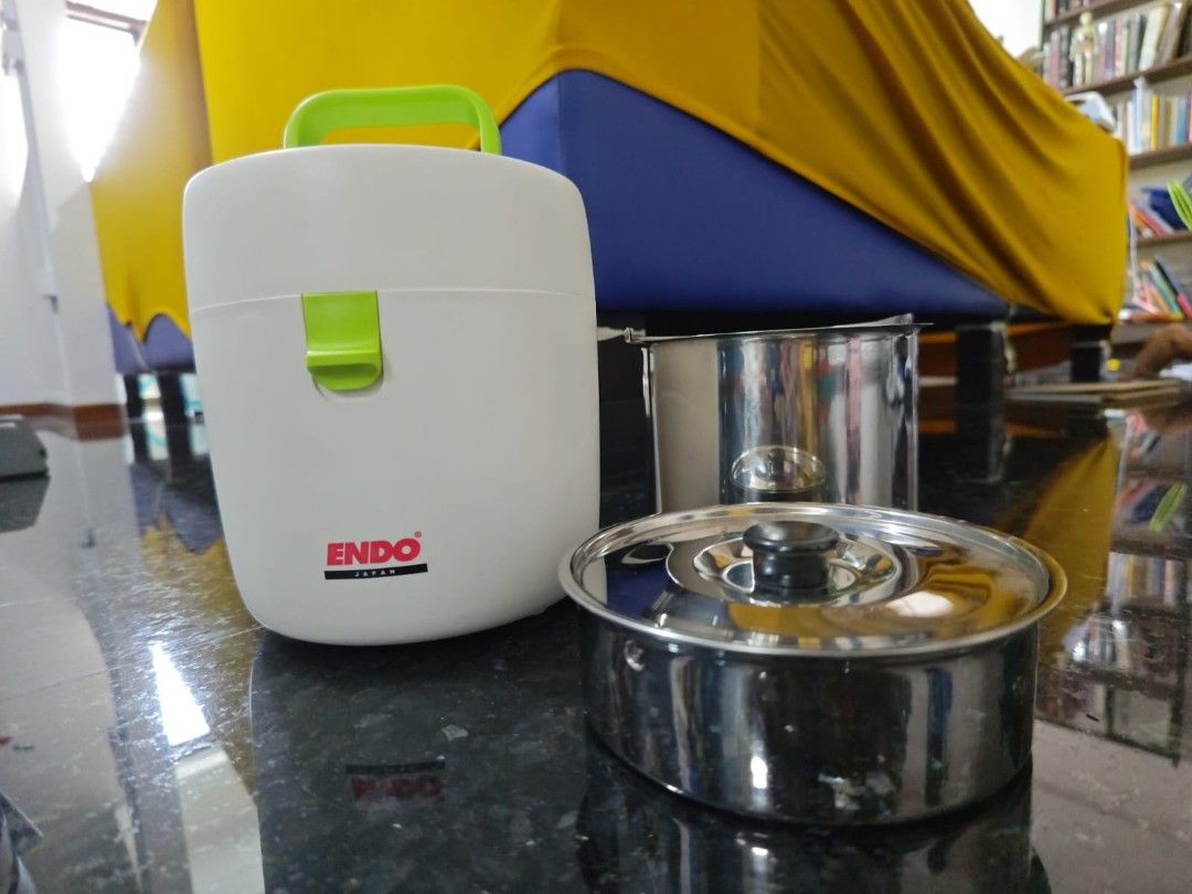 ENDO Thermal Magic Cooker Pot with Stainless Steel Containers ...