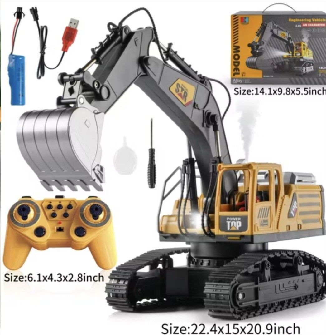 Excavator Model - Brand New, Hobbies & Toys, Toys & Games on Carousell