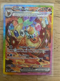 Flareon EX SIR, Hobbies & Toys, Toys & Games on Carousell