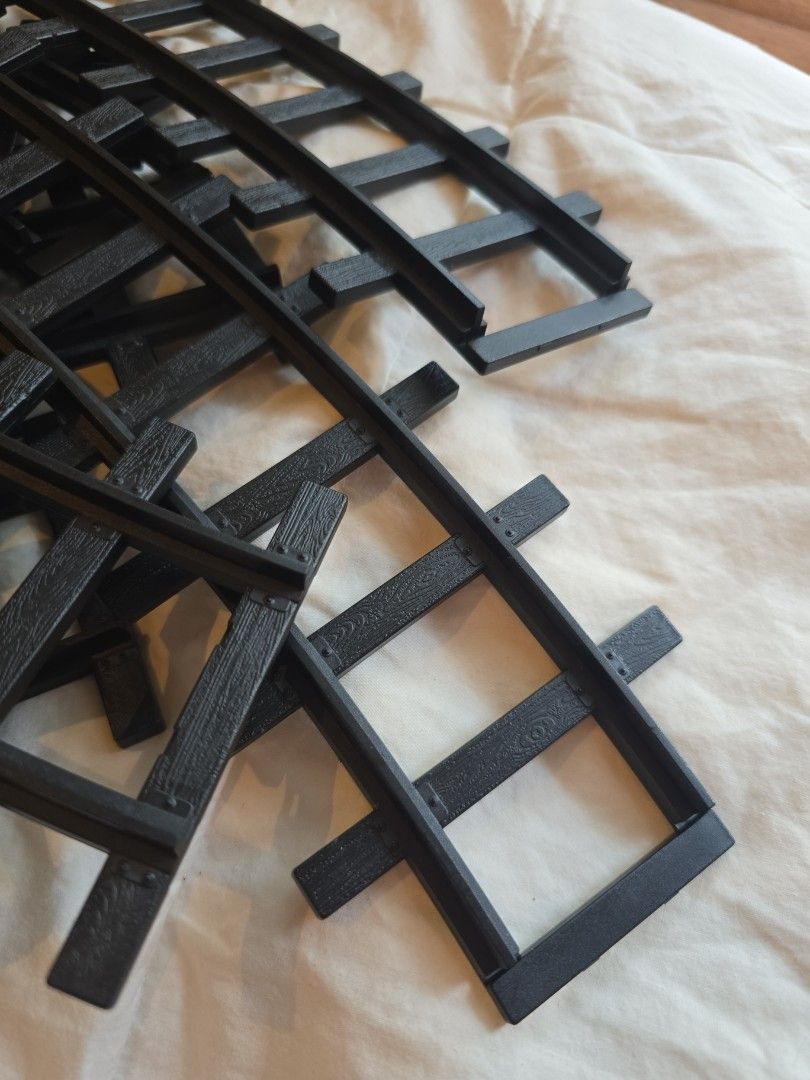 FREE Christmas train track extension, Hobbies & Toys, Toys & Games on ...