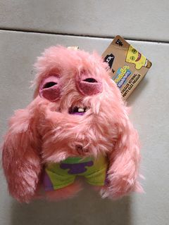 Fuggler Patrick Star Plush Keychain Zuru Fuggler Spongebob Key Rings ...