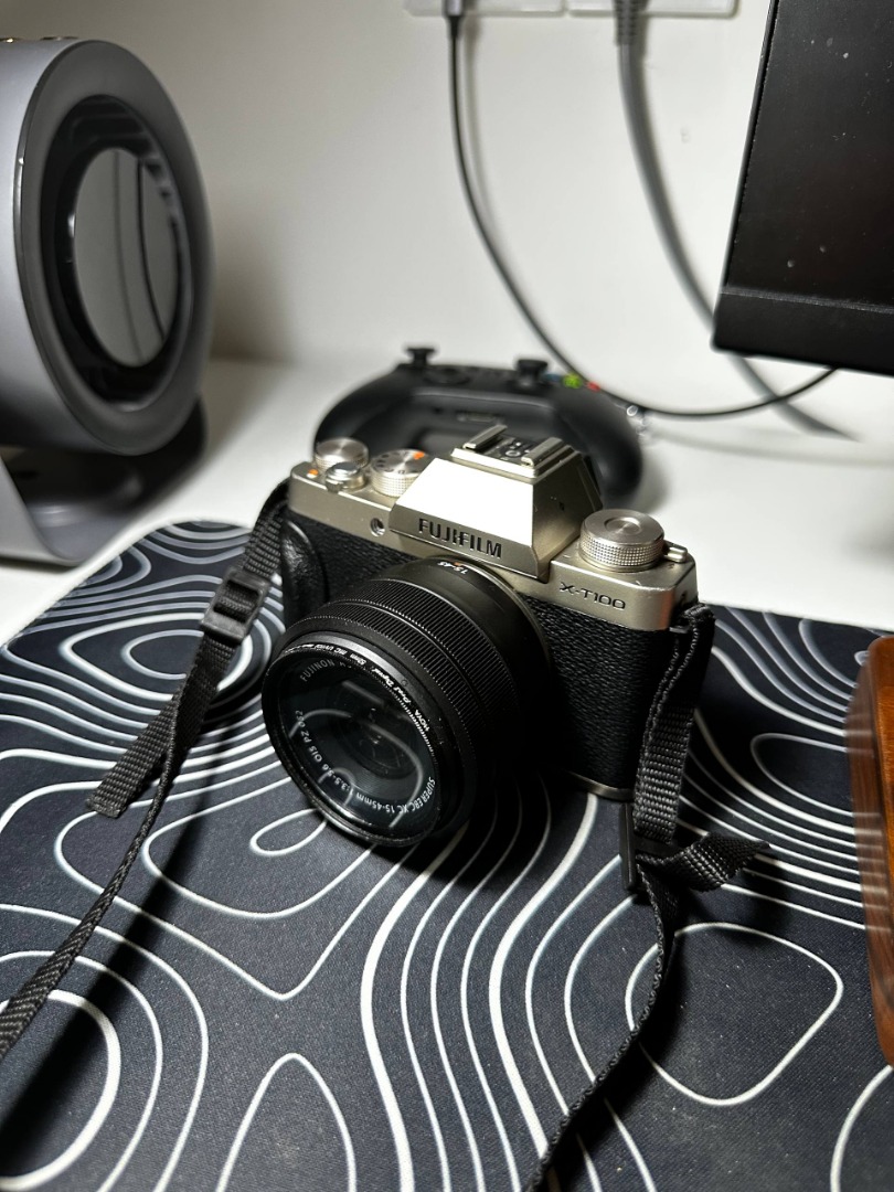 Fujifilm X-T100 Champagne Gold (Full Box), Photography, Cameras on ...