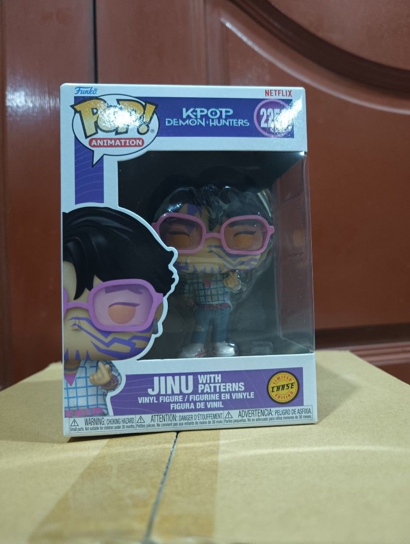 Funko Pop! K-Pop Demon Hunters Jinu with Patterns Chase var.#2259 ...
