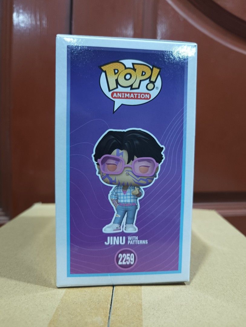 Funko Pop! K-Pop Demon Hunters Jinu with Patterns Chase var.#2259 ...