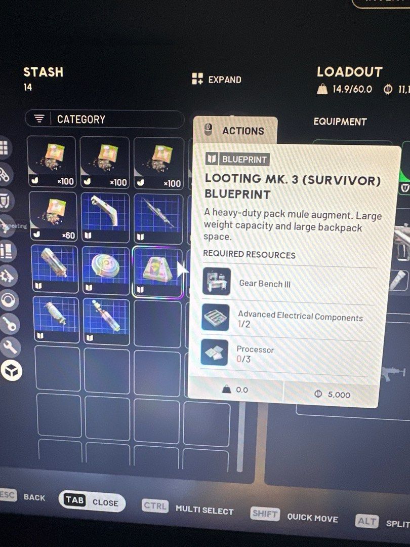 Arc Raiders Blueprints - Looting MK. 3 & Aphelion, Hobbies & Toys ...